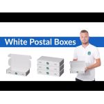 White postal boxes | Packaging2Buy | cardboard mailing boxes